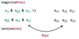 Best Methods To Write A Matrix In Latex